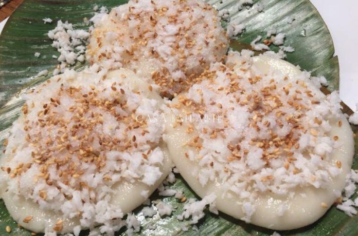 Palitaw’s soft and chewy consistency makes it a favorite Pinoy kakanin ...